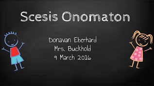 Scesis Onomaton at emaze Presentation