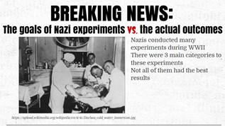 WWII Nazi Experiments at emaze Presentation