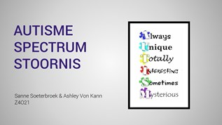 Autisme Spectrum Stoornis at emaze Presentation