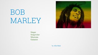 Bob Marley at emaze Presentation