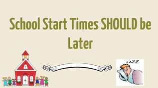School Start Times at emaze Presentation
