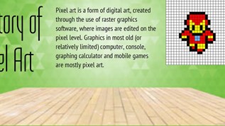 History of Pixel Art at emaze Presentation