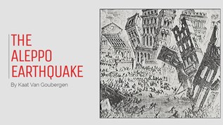 The aleppo earthquake at emaze Presentation