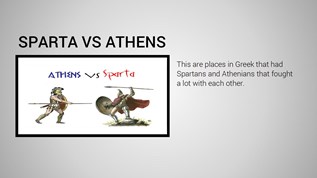 Sparta vs athens at emaze Presentation