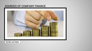 Sources of company at emaze Presentation