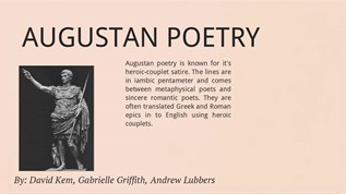 Augustan Poetry at emaze Presentation