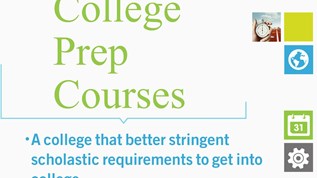 College Prep Courses at emaze Presentation
