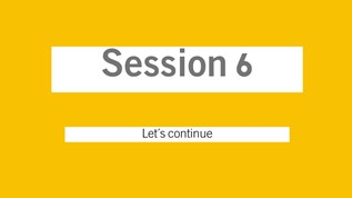 Session 6 Evaluation at emaze Presentation