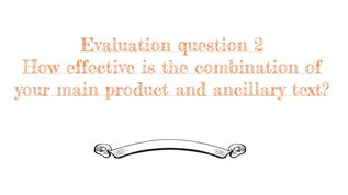 Evaluation question 2 at emaze Presentation