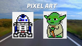 pixel art at emaze Presentation