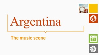 Argentinian Music at emaze Presentation