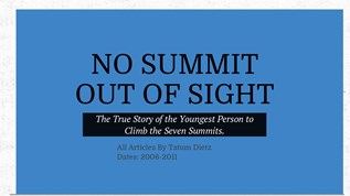 No Summit Out of Sight at emaze Presentation