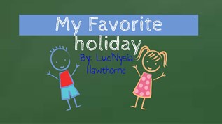 My Favorite holiday at emaze Presentation