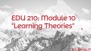 EDU 210 Learning Theories at emaze Presentation