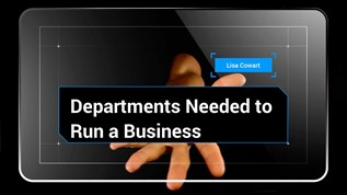 Departments to Run A Business at emaze Presentation