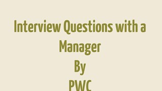 Interview Questions at emaze Presentation