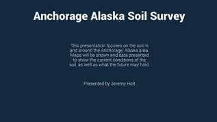 Anchorage Soil Survey at emaze Presentation