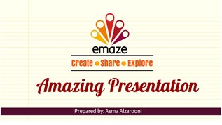 Presentation Name at emaze Presentation