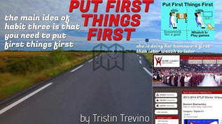 put first things at emaze Presentation
