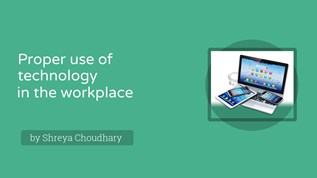 Proper use of technology at emaze Presentation