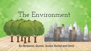 The Environment at emaze Presentation