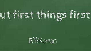 Put first things at emaze Presentation