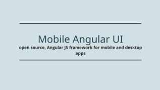 Mobile Angular UI Framework at emaze Presentation