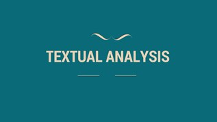 Textual analysis at emaze Presentation