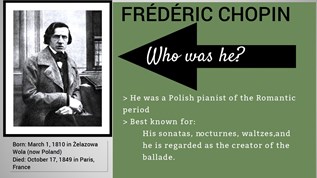 Frédéric Chopin at emaze Presentation