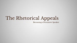 The Rhetorical Appeals at emaze Presentation