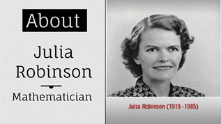Julia Robinson| 1919-1985 at emaze Presentation