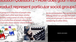 Evaluation Question 2 at emaze Presentation