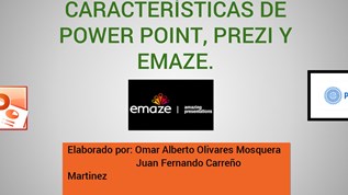 Caracteristicas de Power Point, Prezi Y Emaze at emaze Presentation