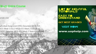 WEB 431 Academic Coach uophelp at emaze Presentation