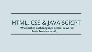 html css and javascript at emaze Presentation