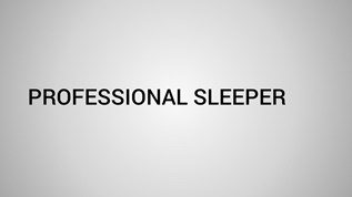 Professional sleeper at emaze Presentation