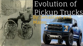 Evolution of Pickup Truck at emaze Presentation