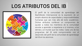 Los Atributos del IB at emaze Presentation