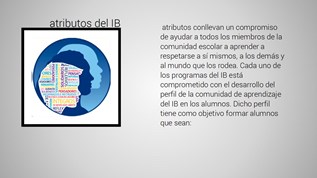 atributos del IB frb at emaze Presentation