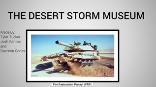The Desert Storm at emaze Presentation