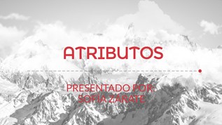 ATRIBUTOS SOFIA ZARATE at emaze Presentation