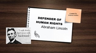 Defender of Human Rights at emaze Presentation