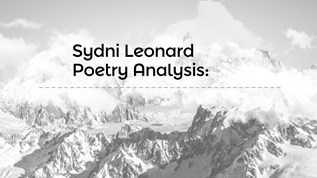 Sydni Leonard Poetry at emaze Presentation