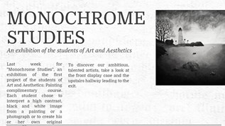 monochrome studiesAn at emaze Presentation