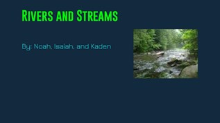 Rivers and Streams at emaze Presentation