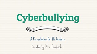 Fourth Grade Cyberbullying Presentation at emaze Presentation