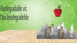 Biodegradable vs. Non-Biodegradable at emaze Presentation