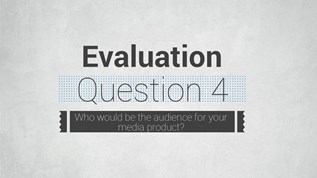 Evaluation Question 4 at emaze Presentation