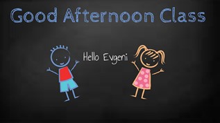 Good Afternoon Class at emaze Presentation