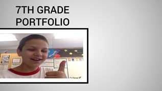 7th grade portfolio at emaze Presentation